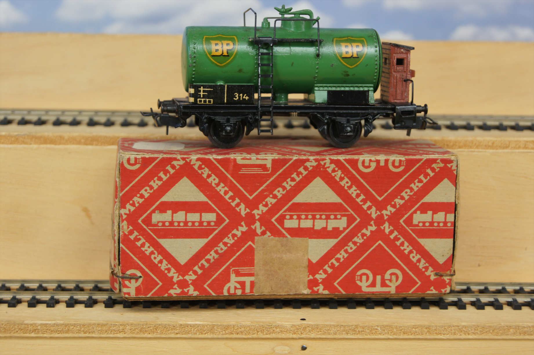 Märklin H0 314 BP Kesselwagen Märklin H0 314 BP Kesselwagen