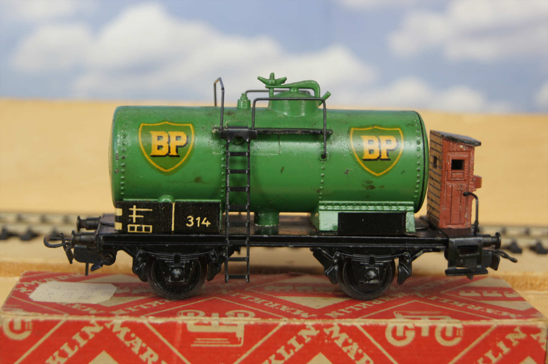Märklin H0 314 BP Kesselwagen Märklin H0 314 BP Kesselwagen